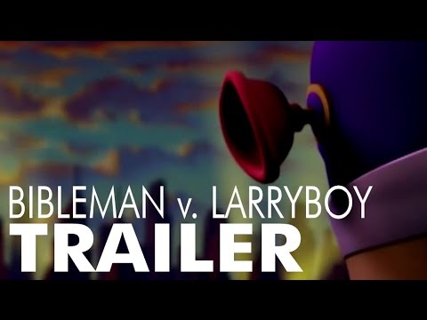 BibleMan v. LarryBoy OFFICIAL TRAILER - YouTube