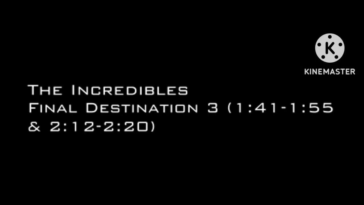 Final Destination 3 - Train Crash Scene | Incredibles YTP - YouTube