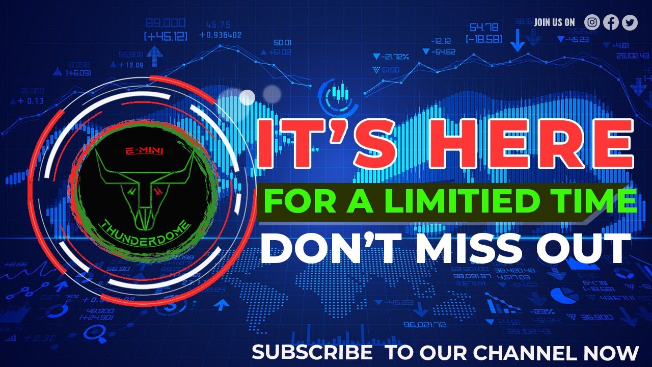 LIVE: ES & MES E-Mini Futures Trading Room FOR A LIMITED TIME ONLY ...