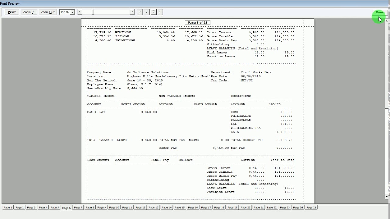 Three Ways to Generate or Print Payslip - YouTube