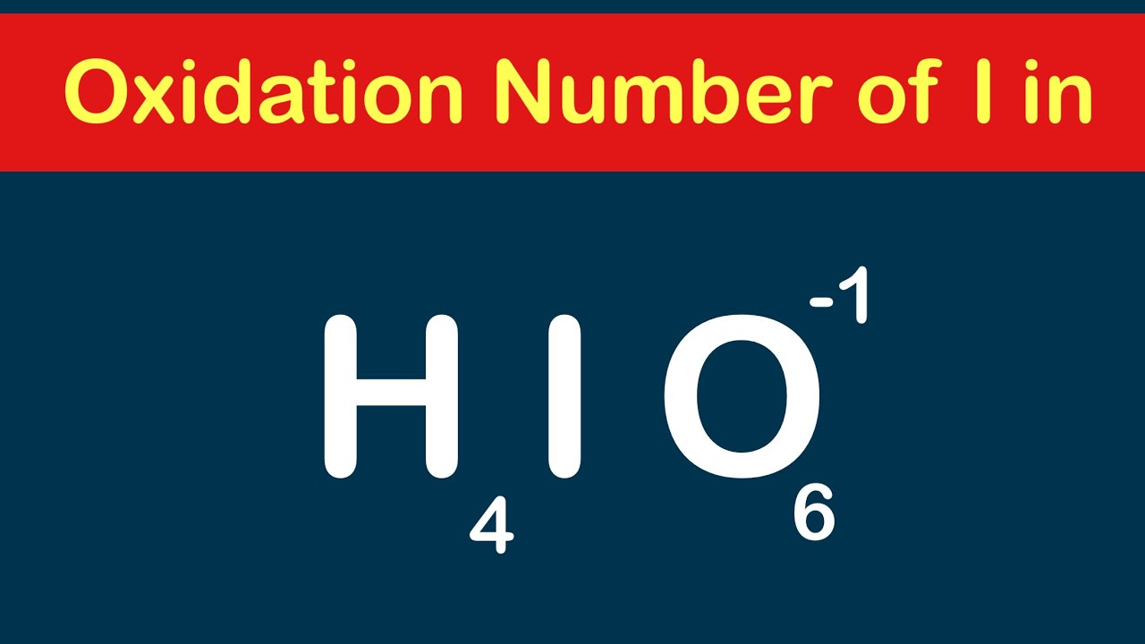 How to Calculate Oxidation Number of Polyatomic Ions - YouTube