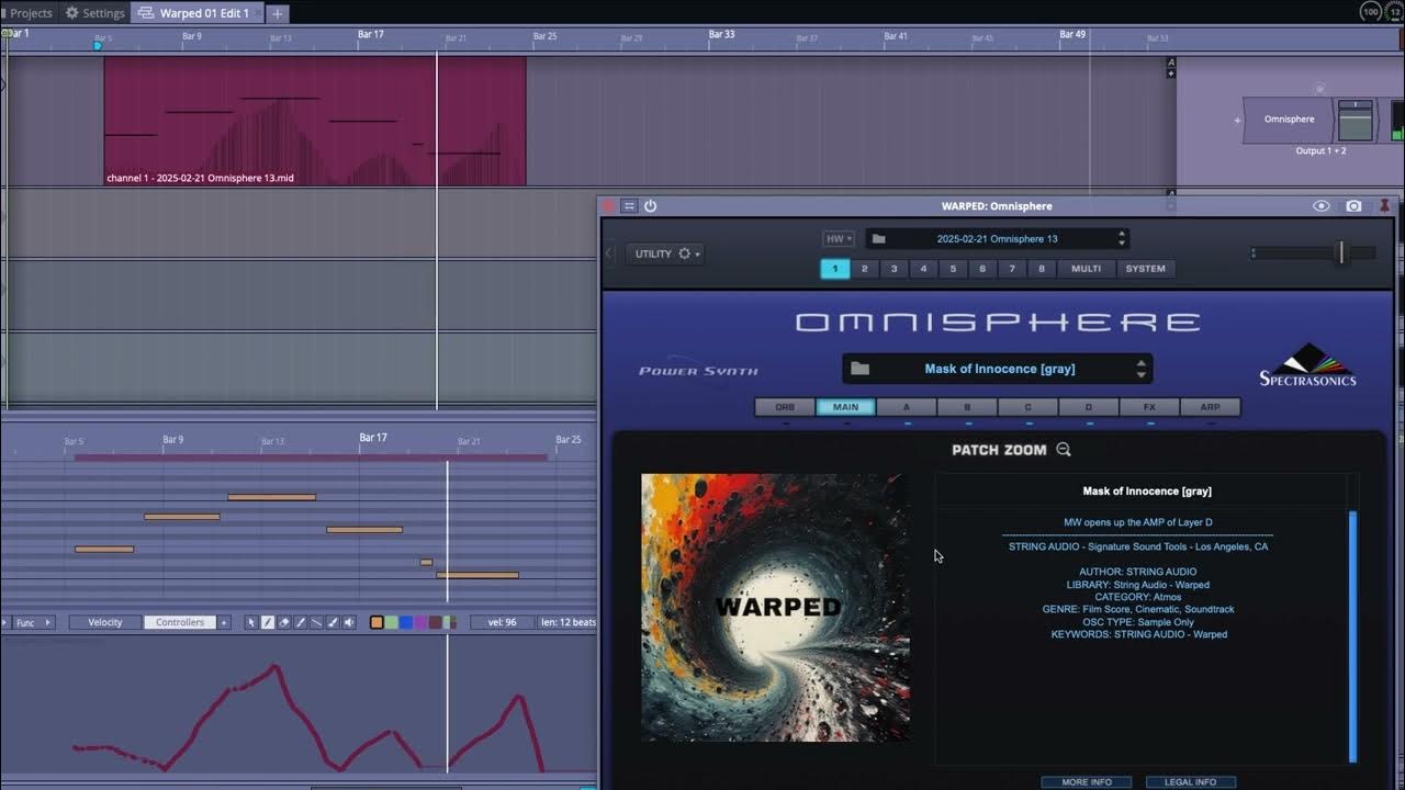 STRING AUDIO - WARPED - Patch Walkthrough #2 - YouTube