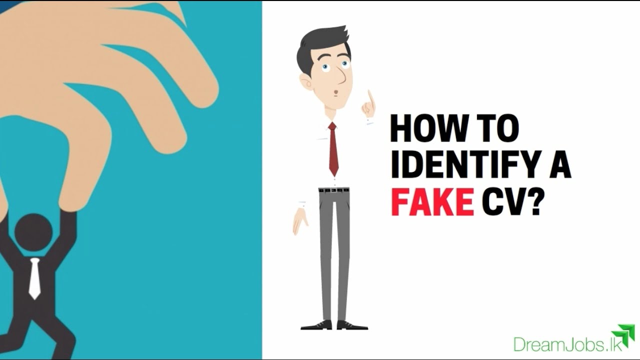 How to identify a FAKE CV? - Tips for HR Managers #DreamJobs #lk - YouTube