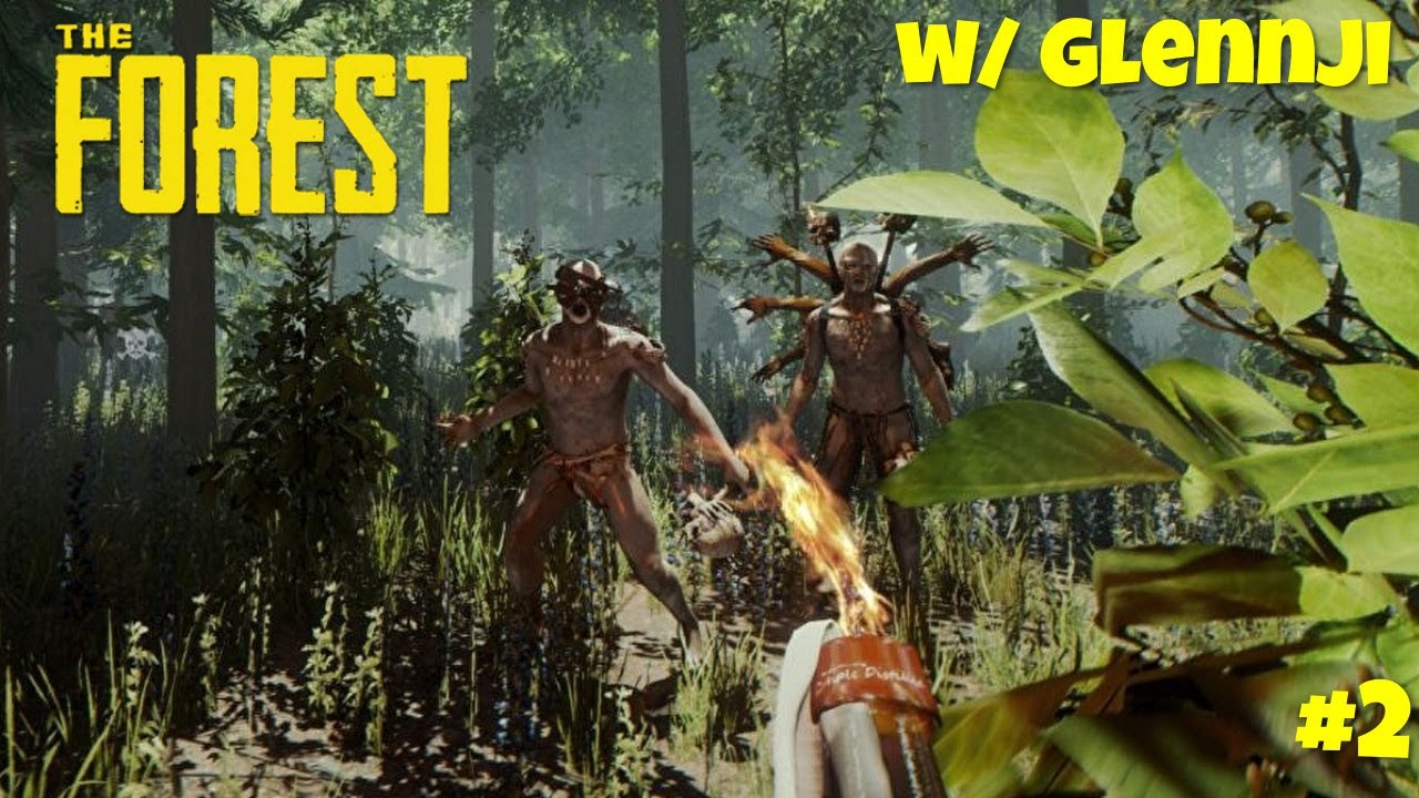 Building a new home! - The Forest (Horror Survival Gameplay) #2 w ...