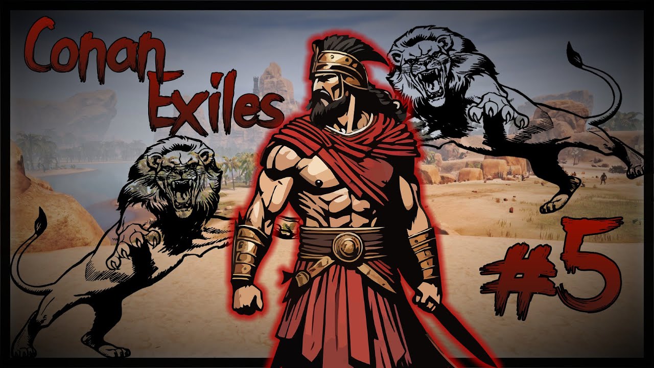 Conan Exiles Cz/Sk #5 Živě - Nečekaný očistec a TRÉNOVÁNÍ LVŮ! - YouTube