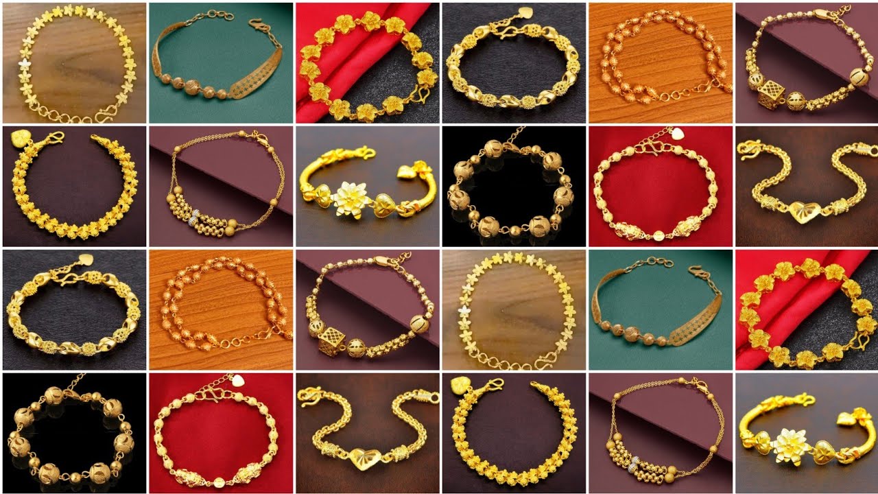 Latest and Beautiful Gold Bracelet Design for Women ||Daily wear ...