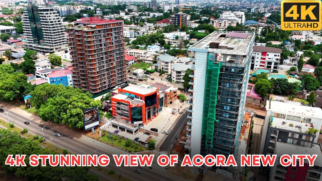 Transforming Accra's Skyline in Stunning 4K - Kass Towers, Mirage ...