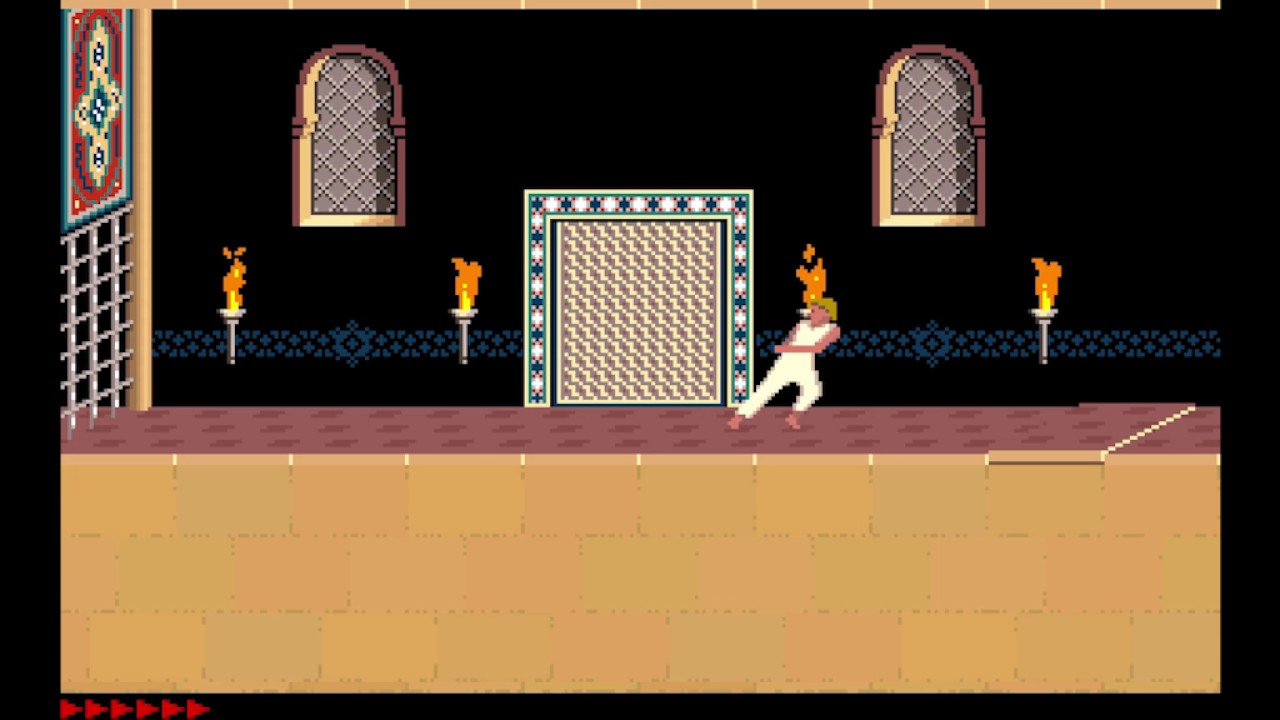 Prince of Persia - Level 12 (1990) [MS-DOS] - YouTube