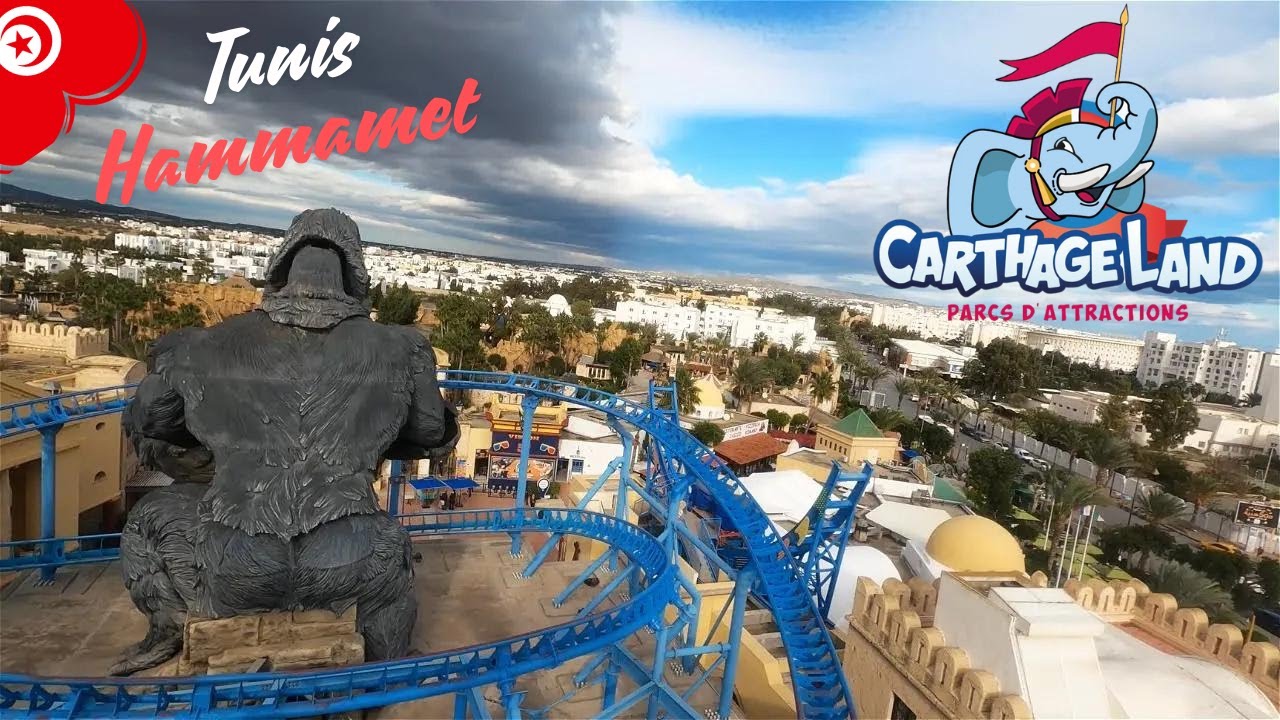 KING KONG - Carthage Land Yasmine El Hammamet, Tunisia 🇹🇳 4k - YouTube