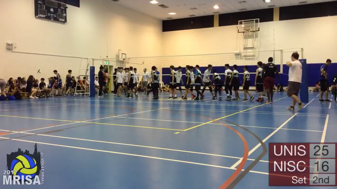 MRISA Jr. Volleyball 2017 - NISC vs ISE (Boys) - YouTube