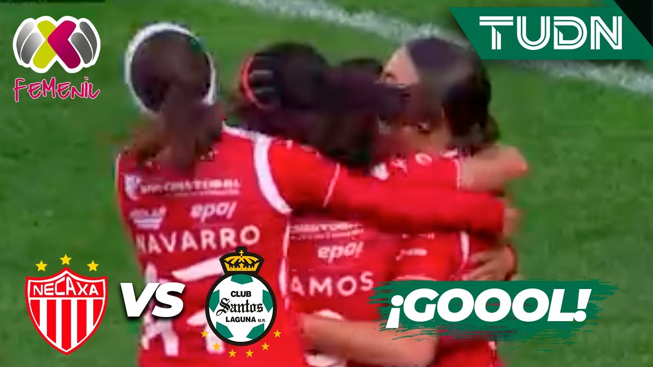 ¡Allison Veloz al fin encontró el gol! | Necaxa 1-0 Santos | Liga Mx ...