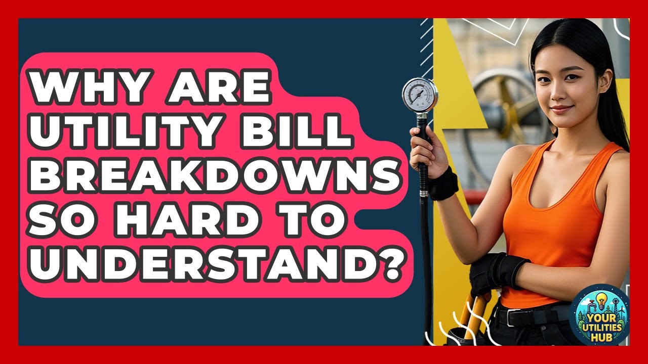 Why Are Utility Bill Breakdowns So Hard To Understand? - Your Utilities ...