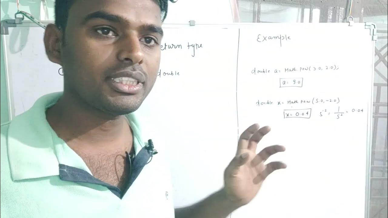 Mathematical Function in Java ICSE CLASS 10TH 9TH - YouTube