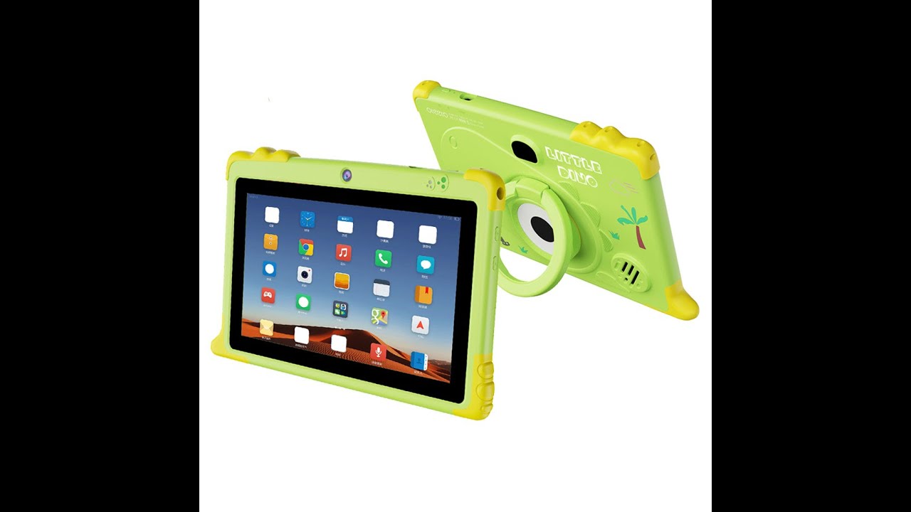 Oteeto K2 Kids Tablet جهاز لوحي للأطفال اوتيتو تصميم لطيف وألوان زاهية ...