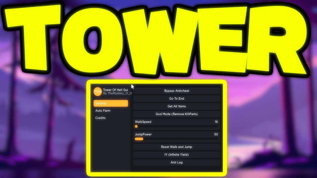 Best Tower Of Hell Script (Instant Finish) | Tower - YouTube