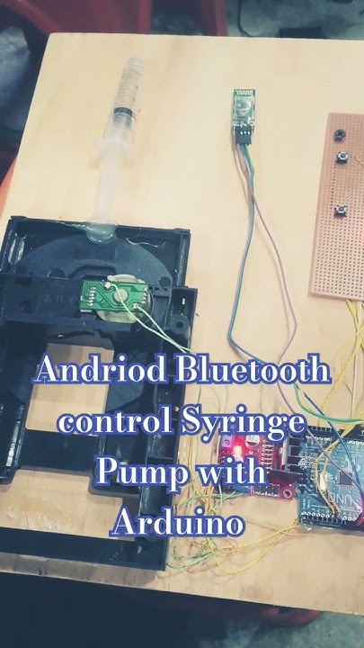 Android Control Syringe Pump Using Arduino Arduino Fyp Foryou Qkzeetechnologies