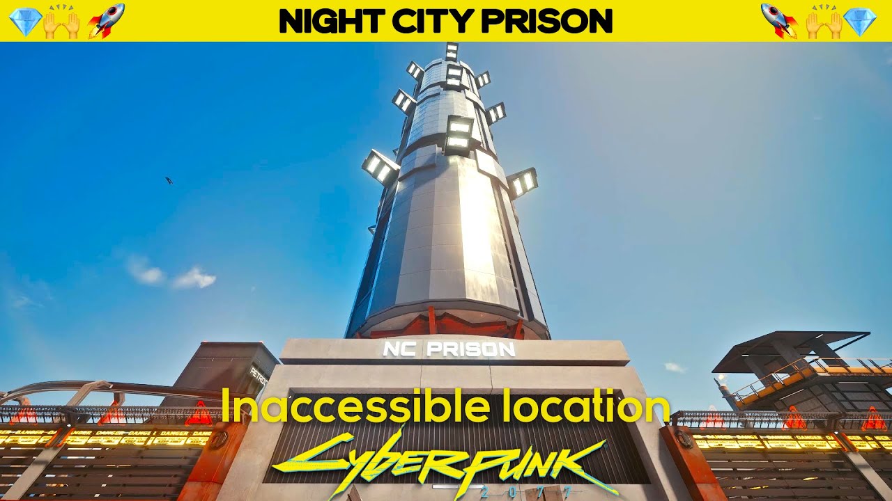 Inaccessible Night City Prison - Cyberpunk 2077 - YouTube