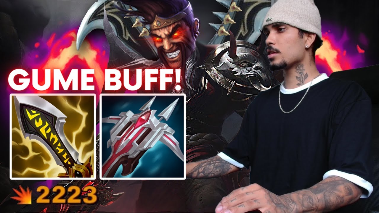 TESTEI O BUFF DO GUME NO DRAVEN! +50% DANO CRÍTICO! - YouTube