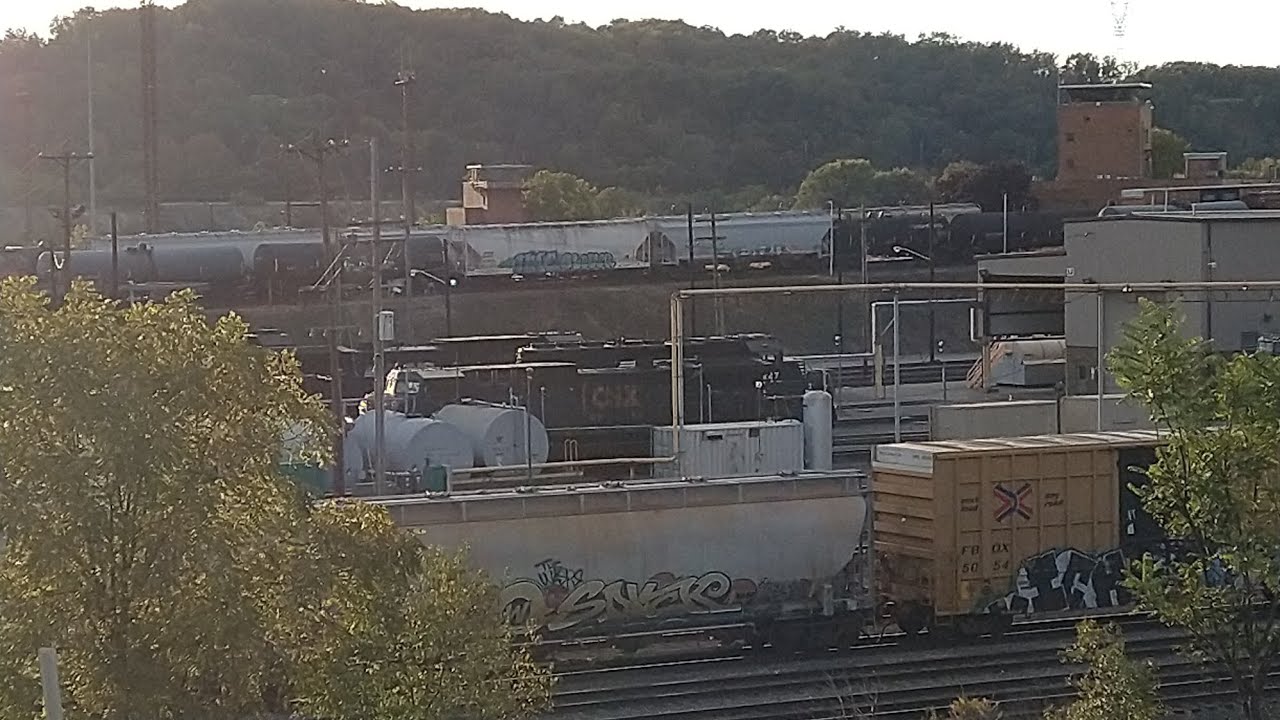 Trains from the past few days - YouTube