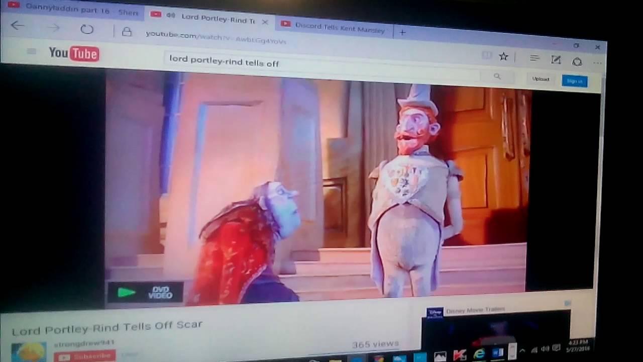 Lord portley-rind tells off kent mansley - YouTube