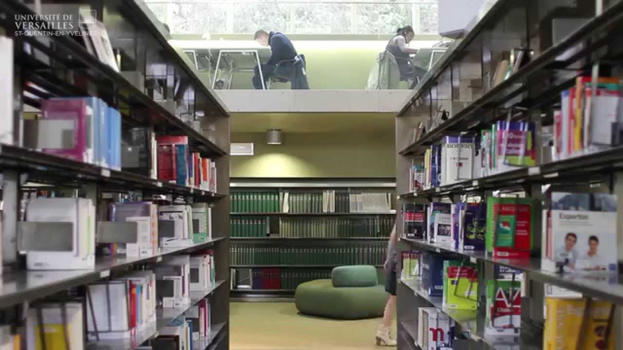 Bibliothèque universitaire UVSQ - campus de Versailles - YouTube