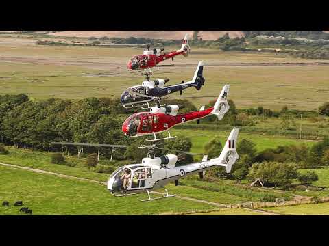 GAZELLE DISPLAY TEAM FORMATION FLYING 4K - YouTube