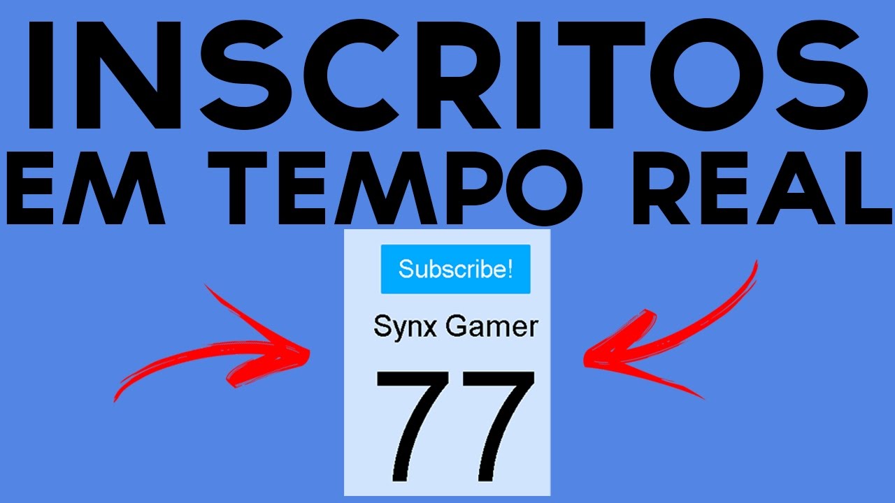 Como ver SEUS INSCRITOS em TEMPO REAL! (SEM PROGRAMAS) - YouTube