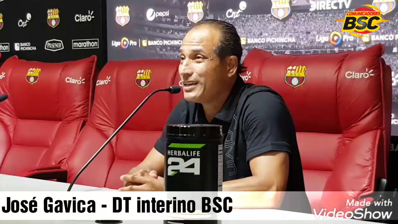 Rueda de prensa José Gavica. - YouTube