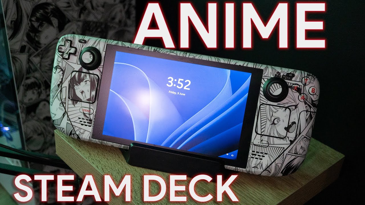 The Steam Deck but it's Anime Edition? | How to install a skin - YouTube
