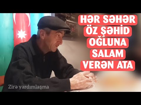 Ermənini öz bıçağıyla öldürən şəhid Murad Əliyevin atası