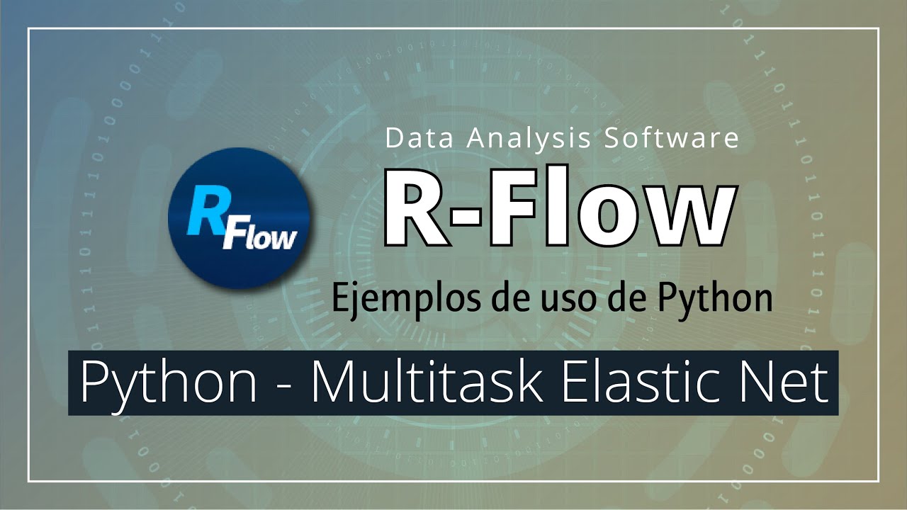 [R-Flow Ejemplos] Python - Multitask Elastic Net(ESP) - YouTube