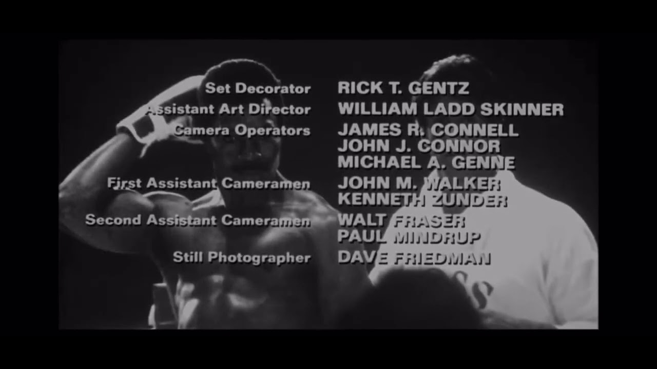 Rocky IV Credits (Alternate) - YouTube