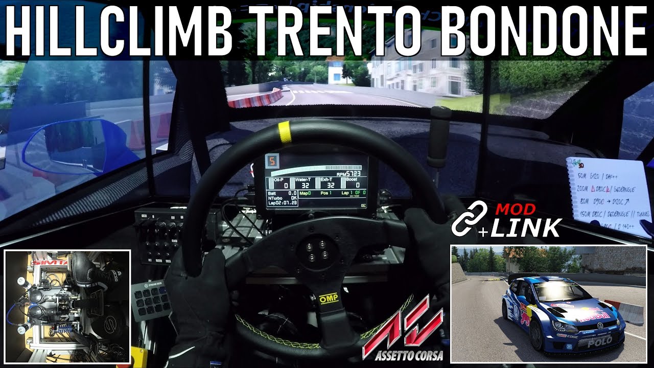 Assetto Corsa Hillclimb Trento Bondone Onboard Vw Polo Wrc [mod