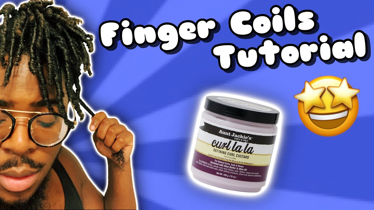 How to Finger Coil!! Men’s Finger Coils Tutorial 4B/4C - YouTube