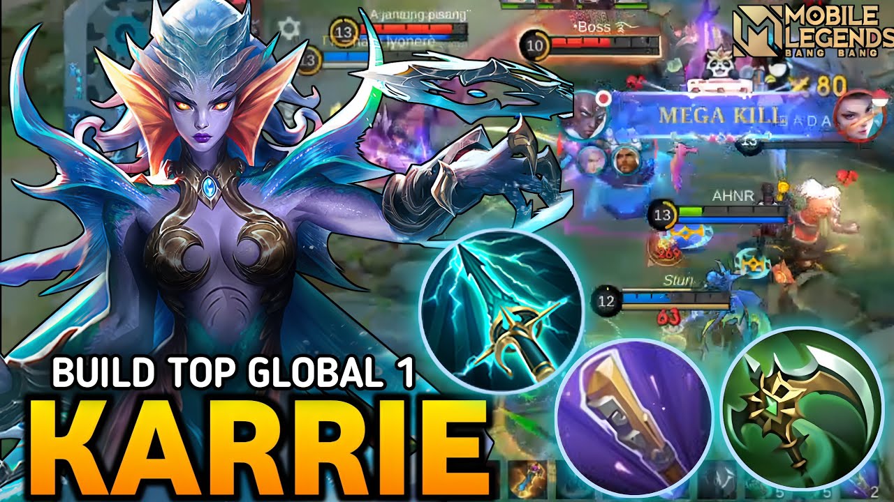 BUILD KARRIE AFTER BUFF NEW PATCH 2024 FULL ATTACK SPEED ~ MLBB - YouTube