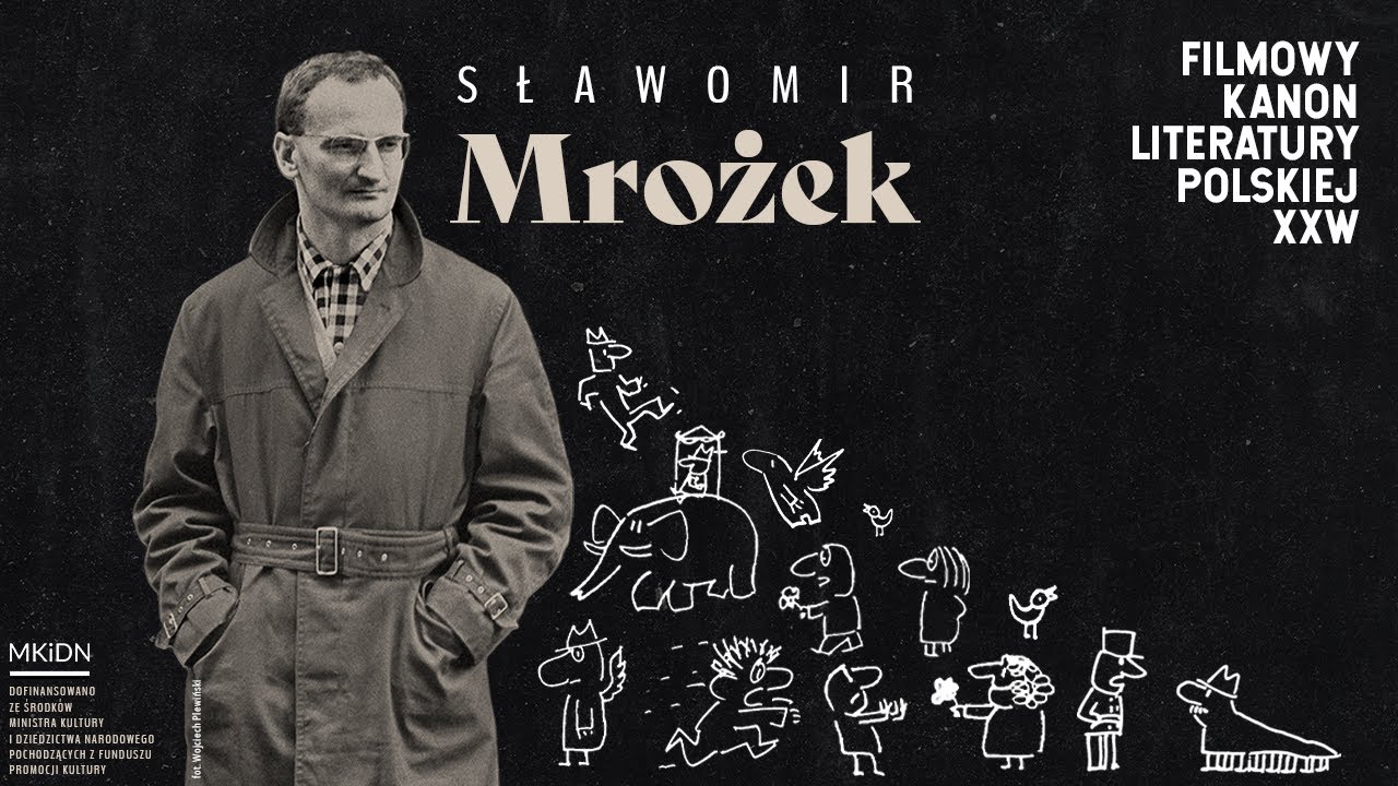 Sławomir Mrożek | Filmowy Kanon Literatury Polskiej XX wieku - YouTube