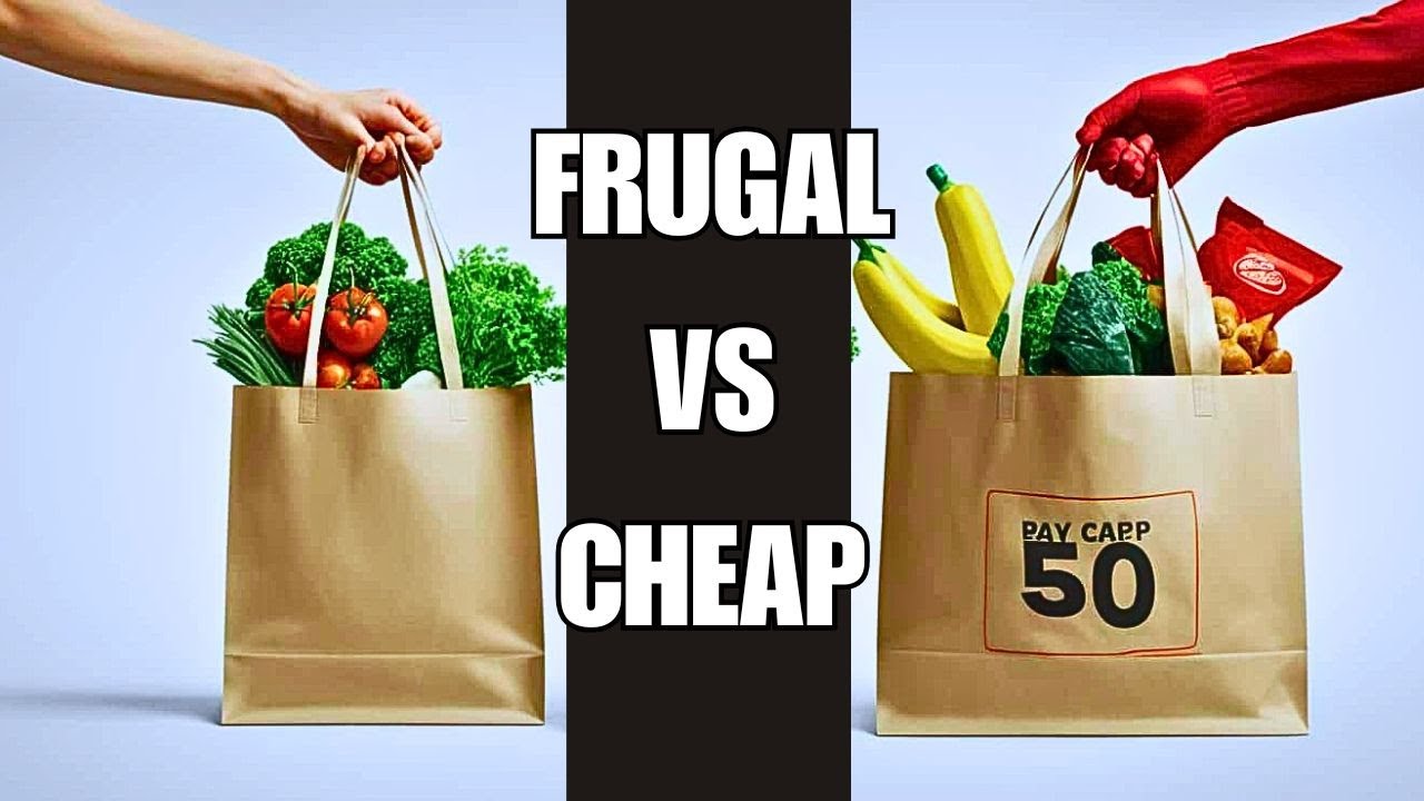 Cheap vs Frugal Living: What's the Difference? | A Realistic Look - YouTube