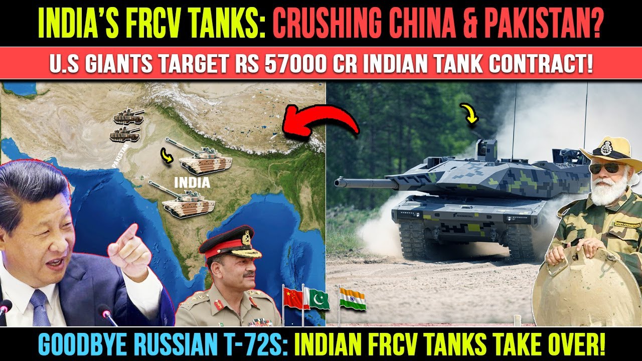 FRCV or Future Ready Combat Vehicle: New Era for Indian Army vs China ...