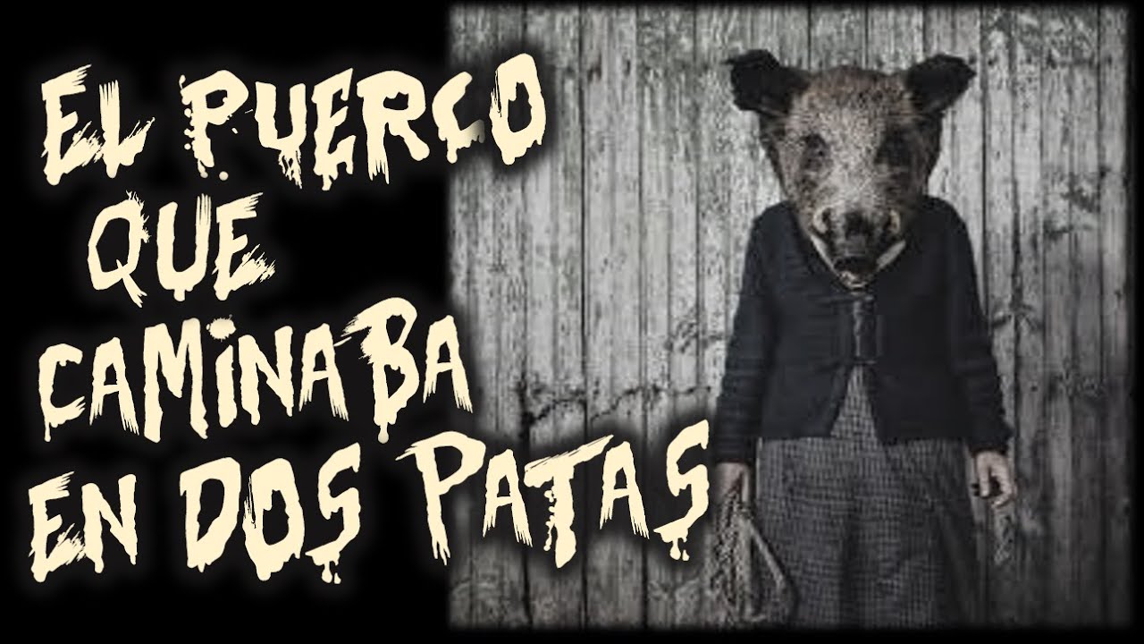 SE LE APARECIO UN PUERCO QUE CAMINABA EN DOS PATAS - Relato de miedo ...