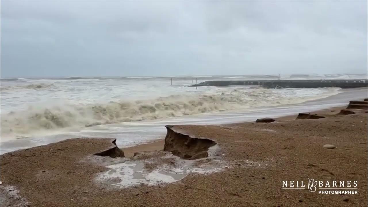 Storm Ciaran West Bay, Dorset - YouTube