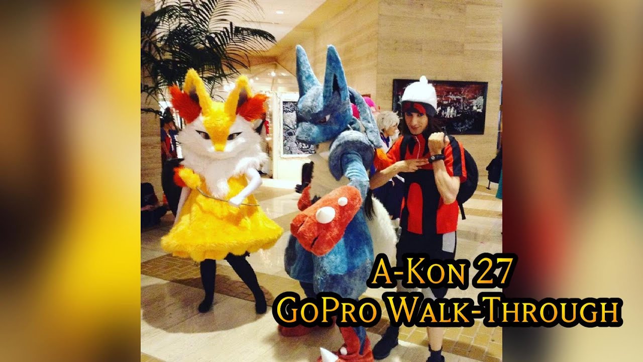A-Kon 27 - Anime Convention GoPro Footage - YouTube