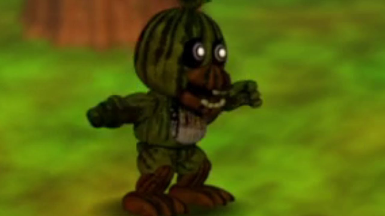 fnaf world hard mode #1| (this watermelon won't leave me alone) - YouTube