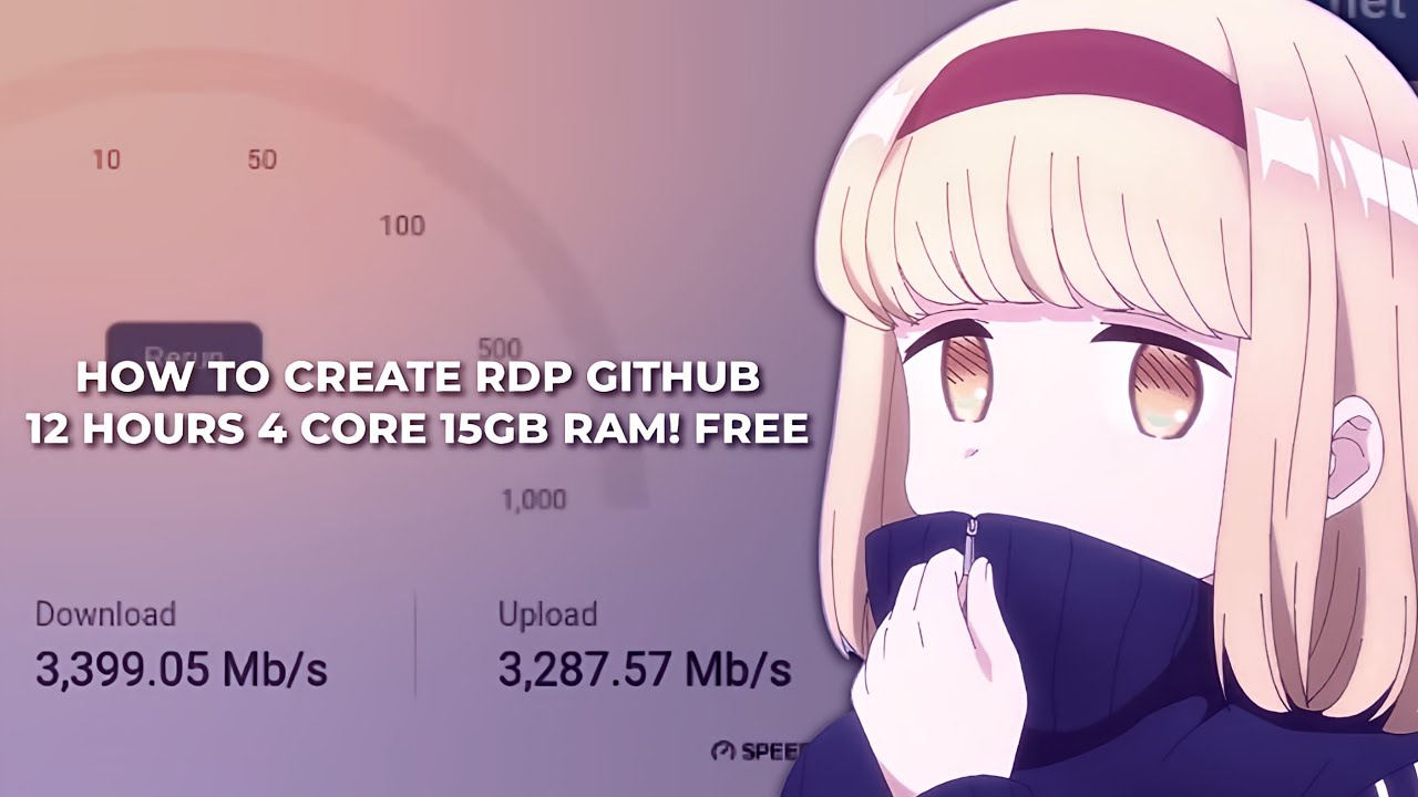 FREE RDP GITHUB 12 HOURS 4 CORE 15GB RAM! FREE UNLIMITED - CODESPACES ...
