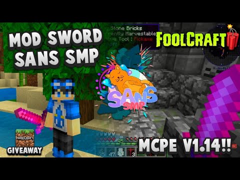 MOD SWORD SANS SMP S2 ADA DI MCPE SUPPORT V1.14!! + GIVEAWAY - SansSmp ...