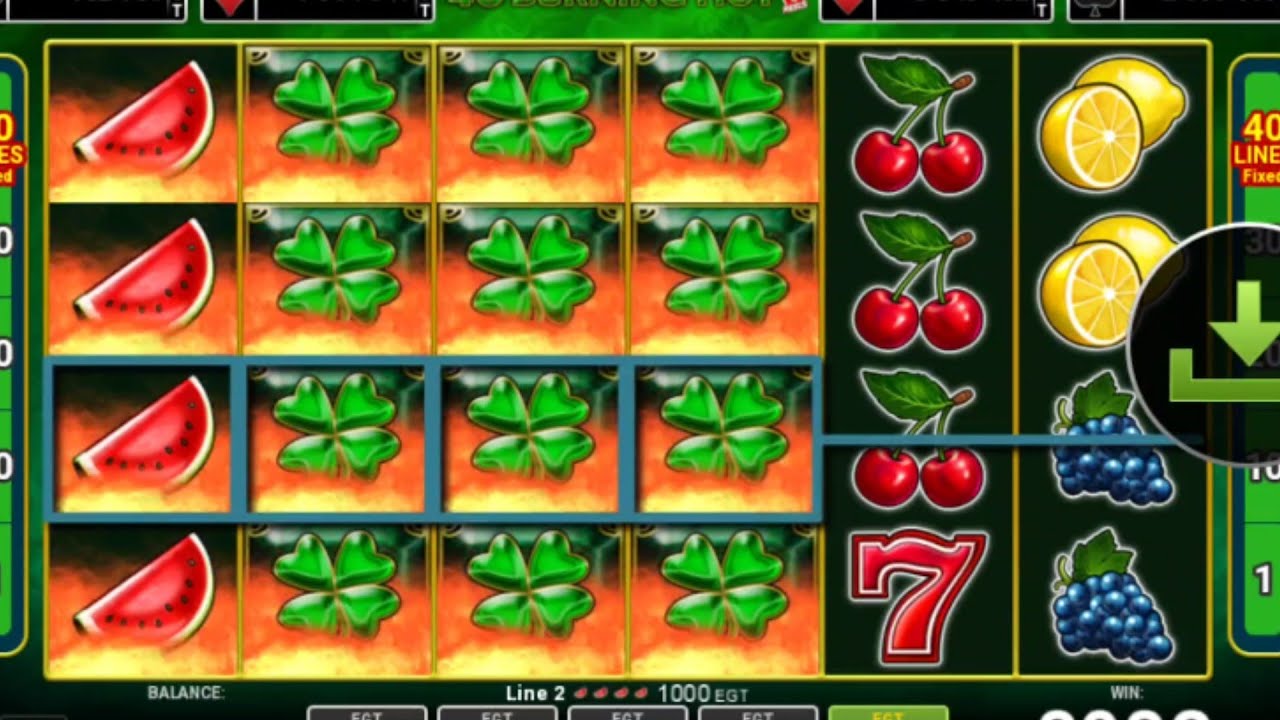 40 Burning Hot-Big Wins-🍀🍀🍀 - YouTube