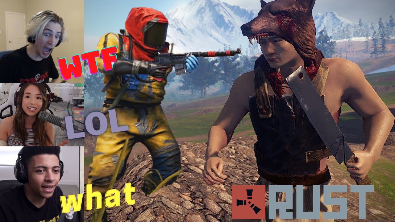 Streamers Reacts To Rust | Rust Funny Moments | Rust Reaction | Rust ...