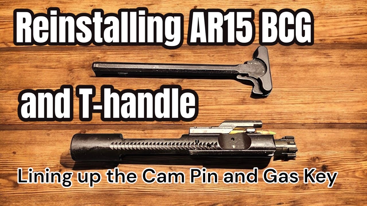 Quick Tip: How to install a Bolt Carrier Group BCG and charging handle ...