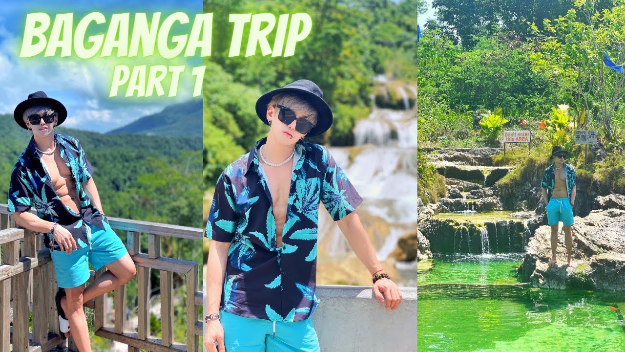 BAGANGA TRIP Part 01 | Yat'z Kapehan | Aliwagwag Falls | Balite Hot ...