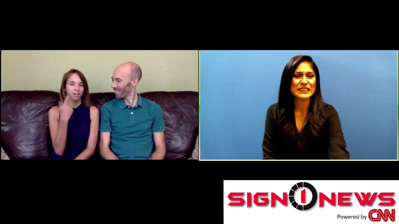 A&E stars of "Deaf Out Loud" with Crystal Cousineau - YouTube