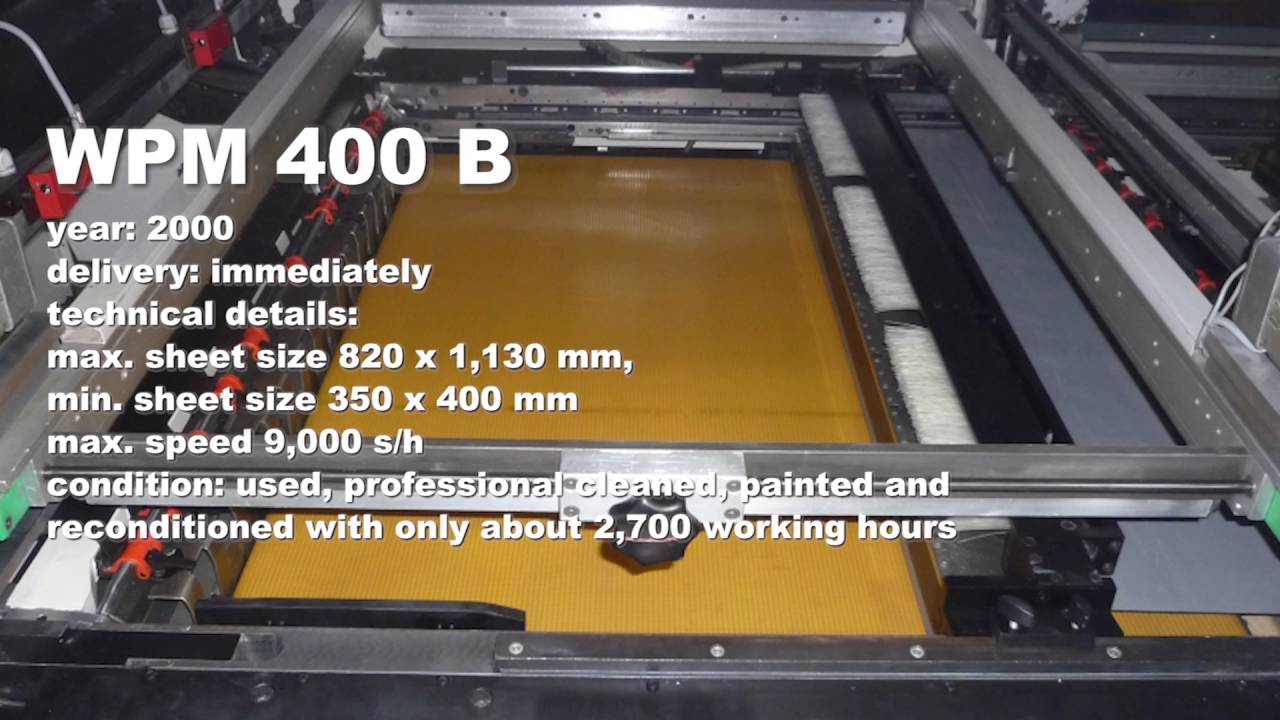 WPM 400 B - YouTube